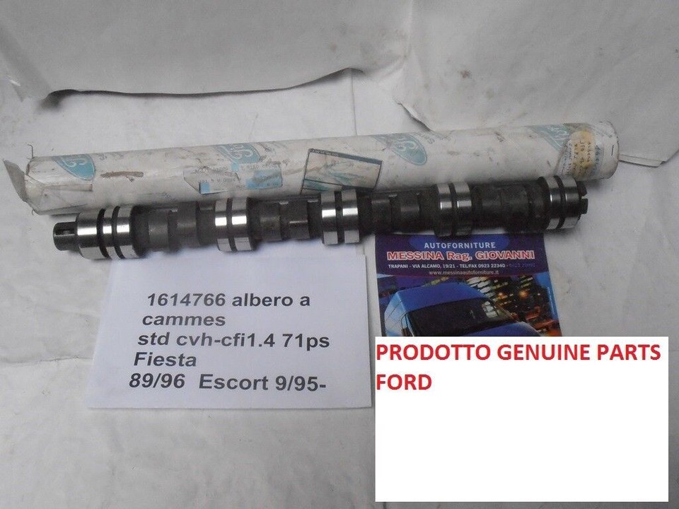 Camshaft Std Engine Cvh 1.4 Cfi Ford Fiesta And Escort From 1/1986 To 8 ...