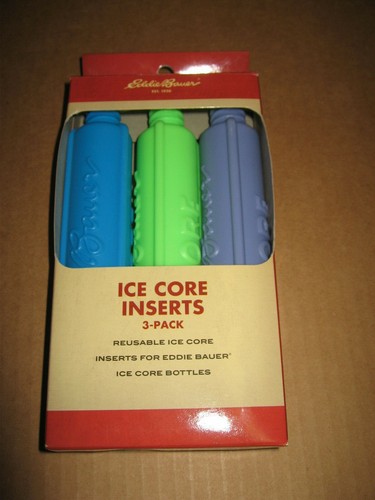 Eddie Bauer Water Bottle Reusable Ice Core Inserts 3 pack | eBay