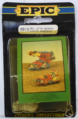 EPIC Warhammer 40K Citadel Miniatures 8813 Ork Lifta Droppa Kuston ...