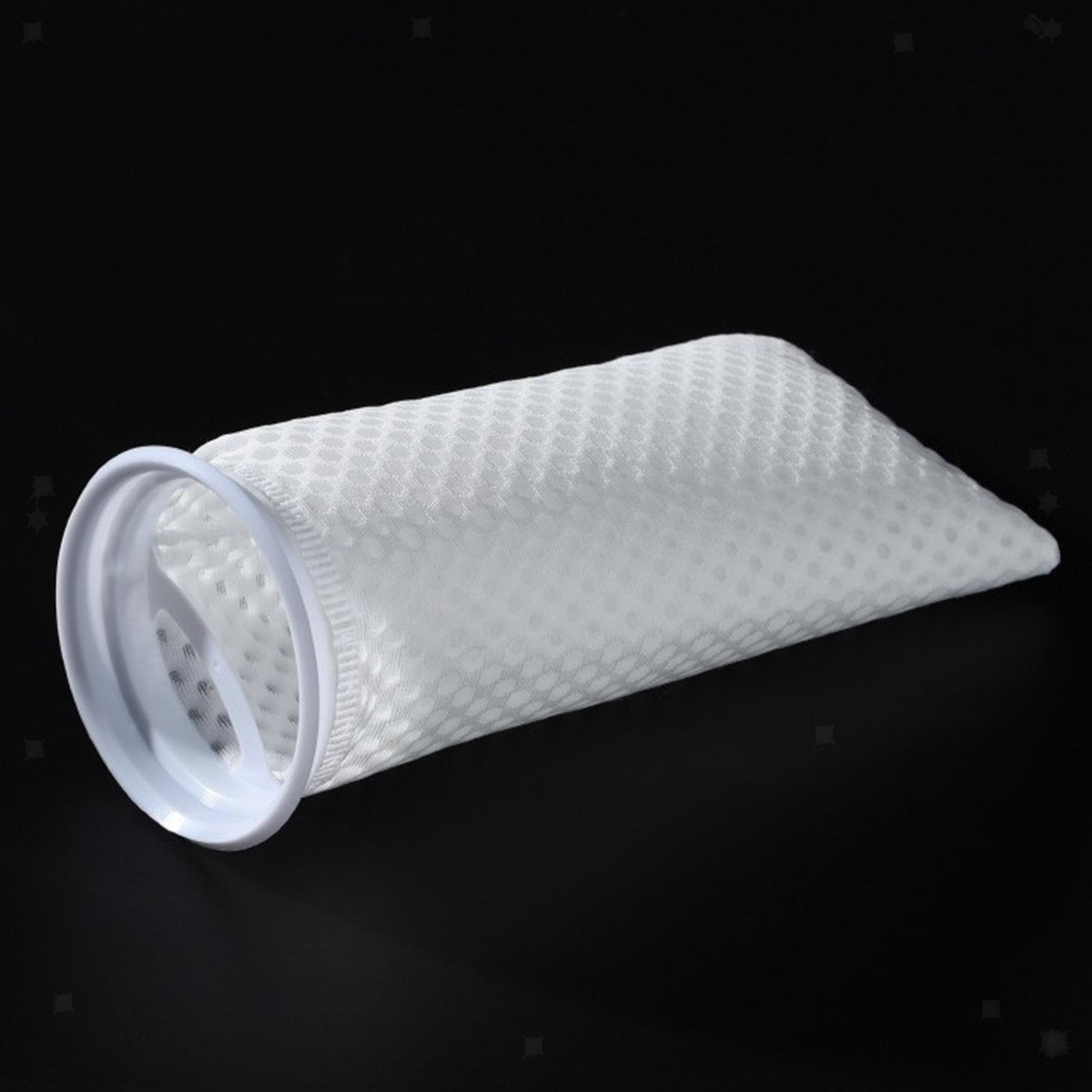 2x Sump Filter Socks 4 inch Ring Saltwater Freshwater Mesh Filter Pad ...