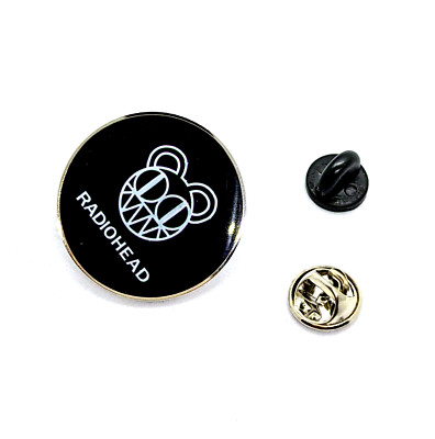 RADIOHEAD PIN Music 80's/90's+ English Alt Rock Band Gift Enamel Brooch ...