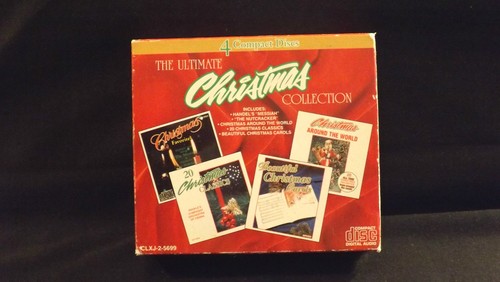 THE ULTIMATE CHRISTMAS COLLECTION 4 CDS 1993 CANADA | eBay