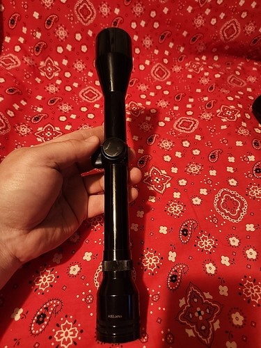 VINTAGE TASCO 4X40 P GLOSS RIFLE SCOPE JAPAN T POST RETICLE WATERPROOF ...