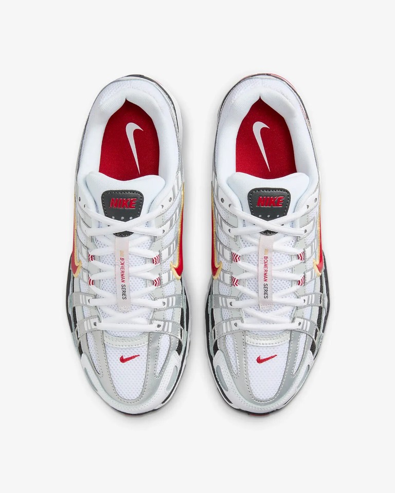 New Nike P-6000 Shoes - Red/ Metallic Platinum (CD6404-102) | eBay