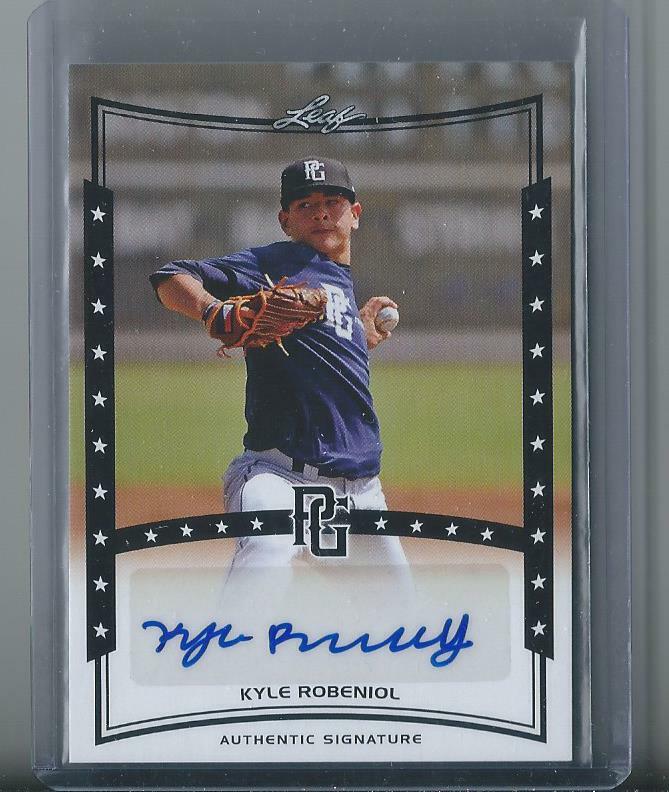 2014 Leaf Perfect Game Showcase Autographs #AKR1 Kyle Robeniol | eBay