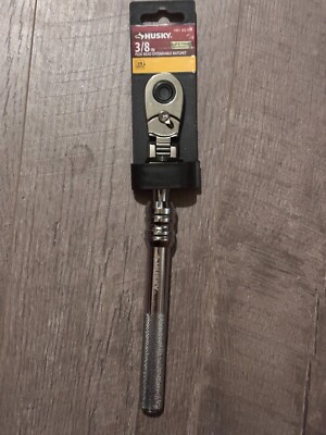 Husky Extendable Ratchet Adjustable 3/8 Inch Drive Flex Head Hand Tool ...