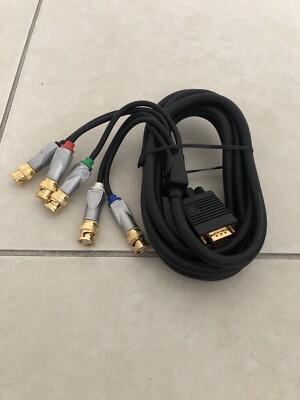 ISIX Pro Theatre Projector Cable 1xVGA To 5xBNC’s RGBHV 3M | eBay Australia