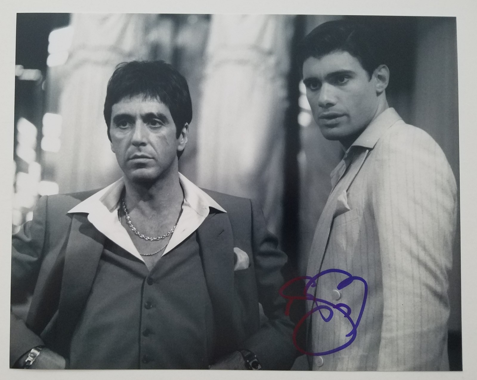 Steven Bauer Signed Scarface 8x10 Photo Manolo Ray Donovan Traffic ...