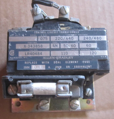 Transformers - Control Transformer 240