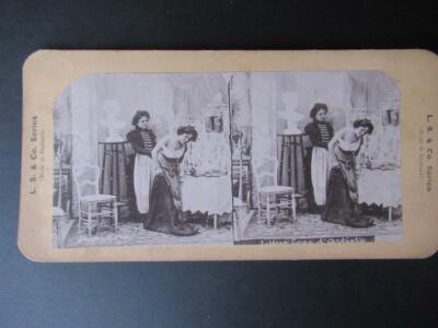 Stereoview Glamorous Girls Risque Women Scantly Dressed more images down listing | eBay