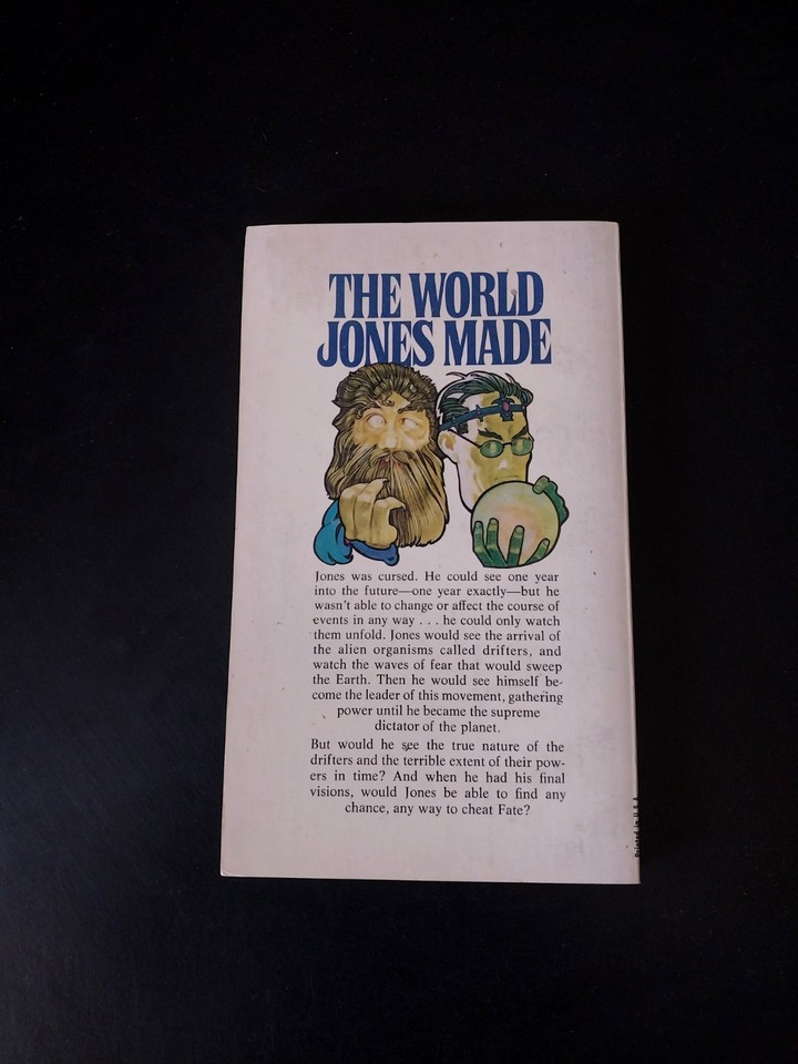 Philip K. Dick - The World Jones Made - Ace Books 1975 | eBay