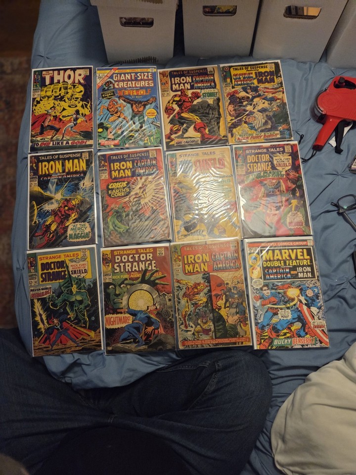 Marvel Silver Age Comics Lot Low To Mid Thor Dr Strange Tales Of ...