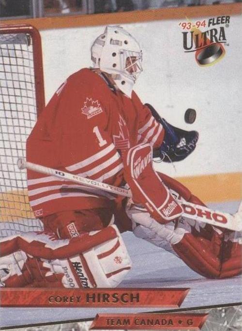 1993-94 Fleer Ultra - Corey Hirsch #462 for sale online | eBay