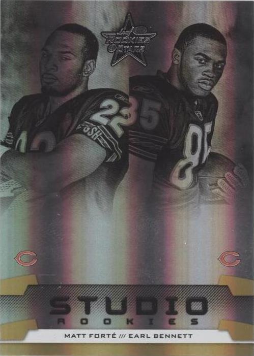 2008 Leaf Rookies & Stars - Studio Rookies Combos Matt Forte, Earl ...