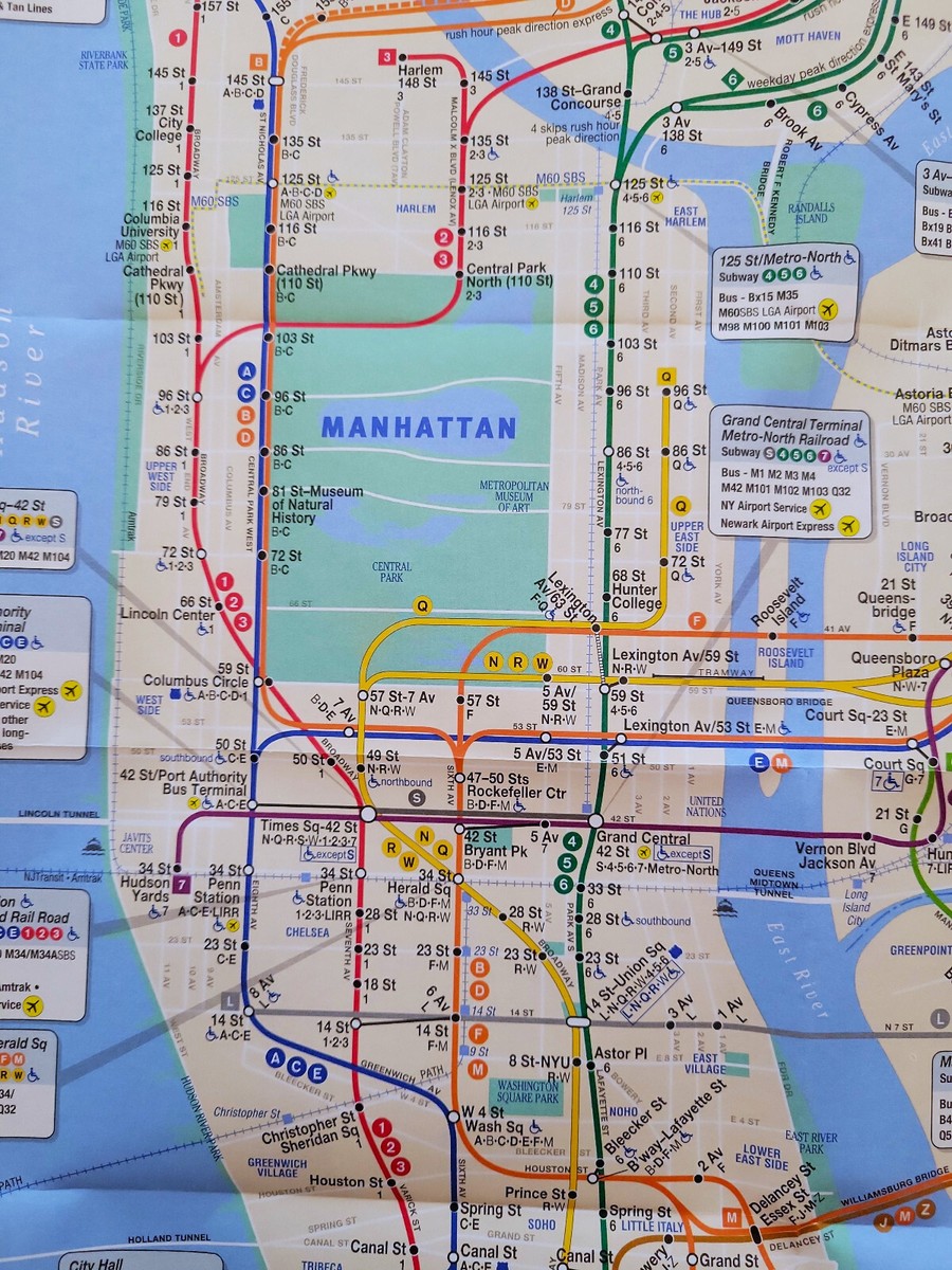 Manhattan Subway Map Brooklyn