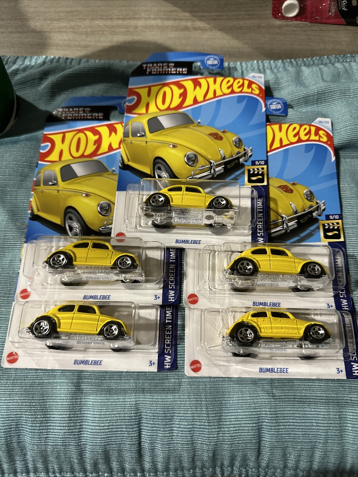 HOTWHEELS 2024 MODEL L CASE TRANSFORMERS BUMBLEBEE LOT OF 5 | eBay