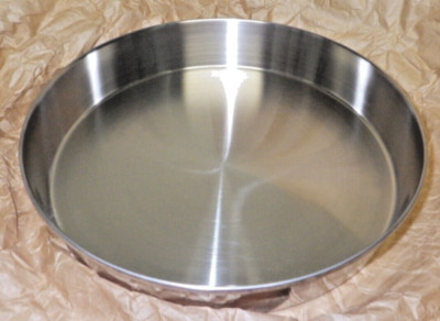 Vintage West Bend Stainless Steel Bakeware Round Cake Pan 9 x 1 1/2 ...