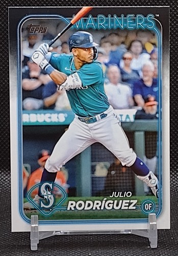 JULIO RODRIGUEZ. 2024 Topps Baseball. #44. Seattle Mariners. | eBay