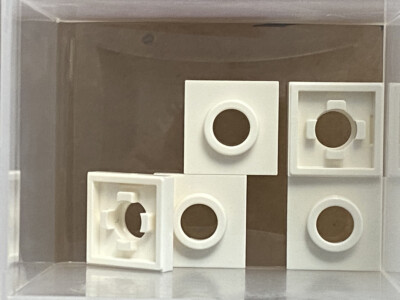 LEGO Parts - White Turntable 2 x 2 Square Base - No 27448 - QTY 5 | eBay