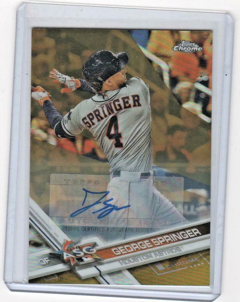 George Springer Autographed Memorabilia | Signed Photo, Jersey ...