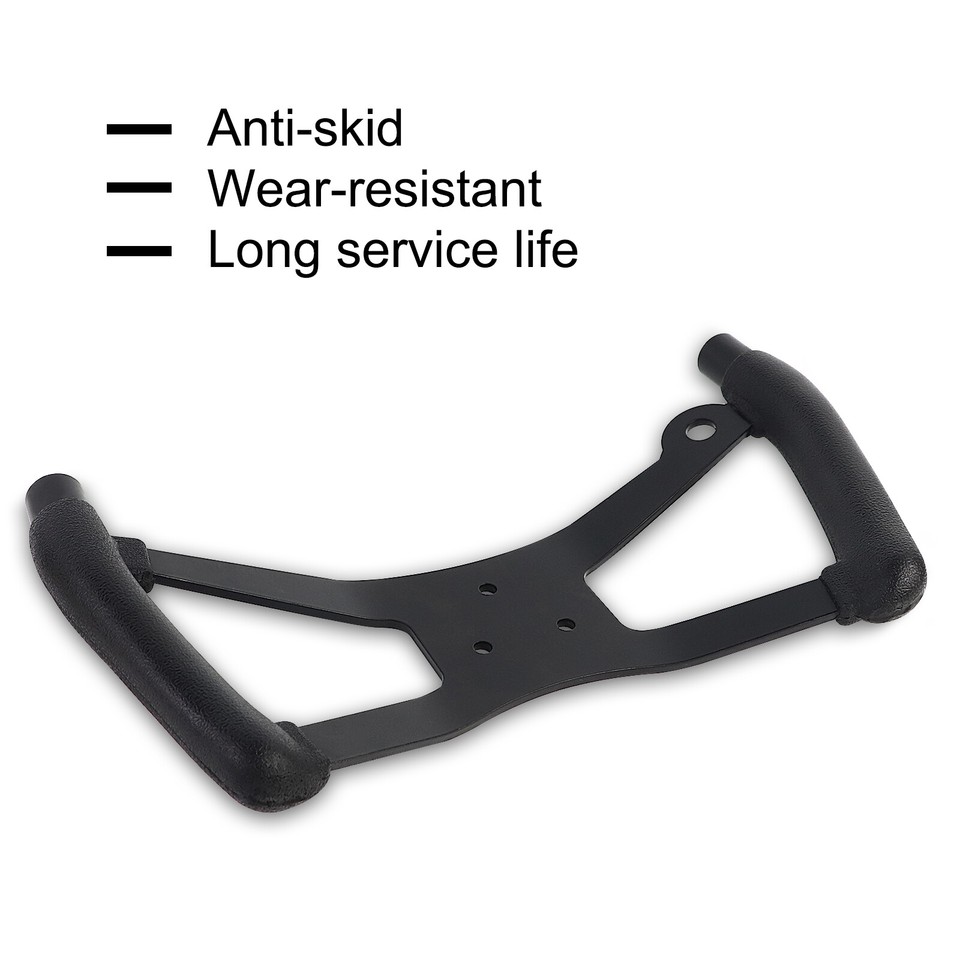 Black Go Kart Steering Wheel Racing Bike Scooter Handle 13'' by 7'' H ...
