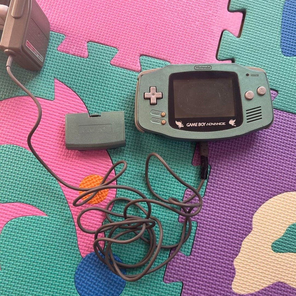 Nintendo Gameboy Game Boy Advance pokemon center Celebi Green with ...