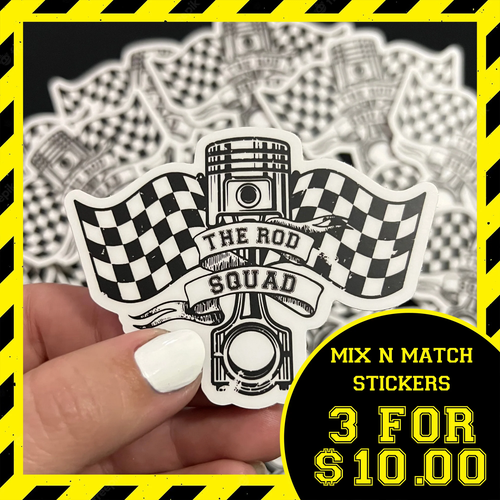 STICKER - Piston Rod Squad | eBay