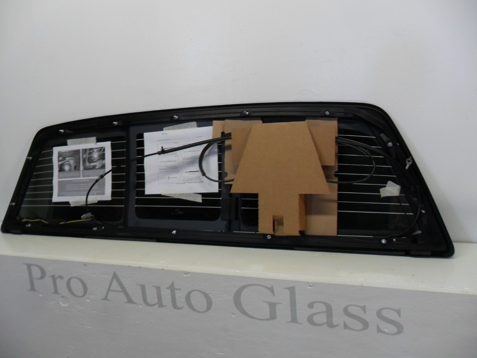 Ford OEM F150 Carlite Rear Power Slider Heated Back Window Glass 2004 ...