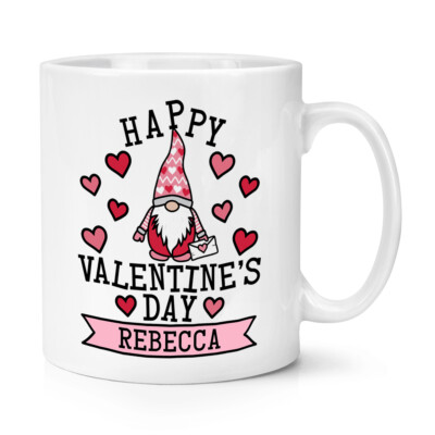 Personalisiert Happy Valentinstag Gonk Gnome 284ml Becher Freundin ...