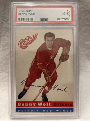 1954-55 Topps - Benny Woit #9 | eBay