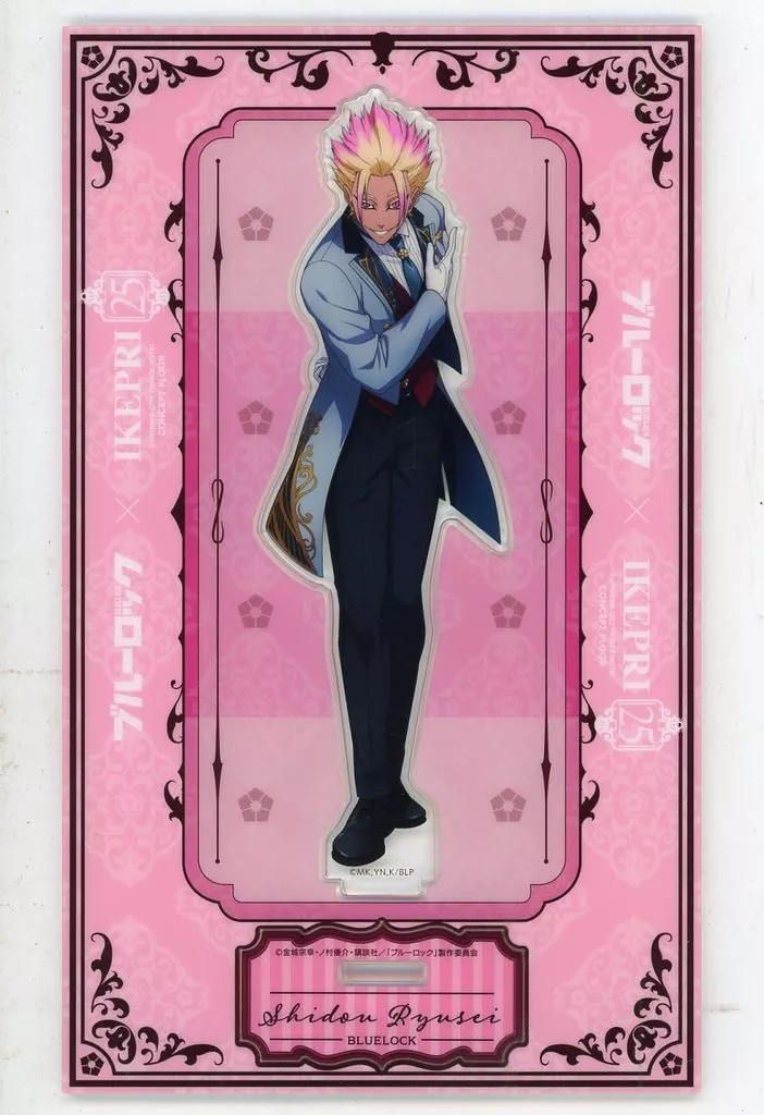 ACRYLIC STAND PANEL SHIDO RYUSEI PLATE BLUE LOCK SUNSHINE CITY PRINCE ...