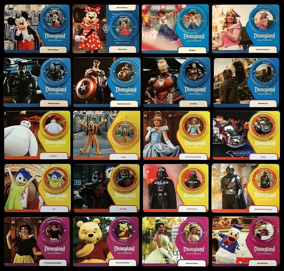 Woolworths Disney Disc 2025, Disneyland 70 - Complete, Cards & Disc ...