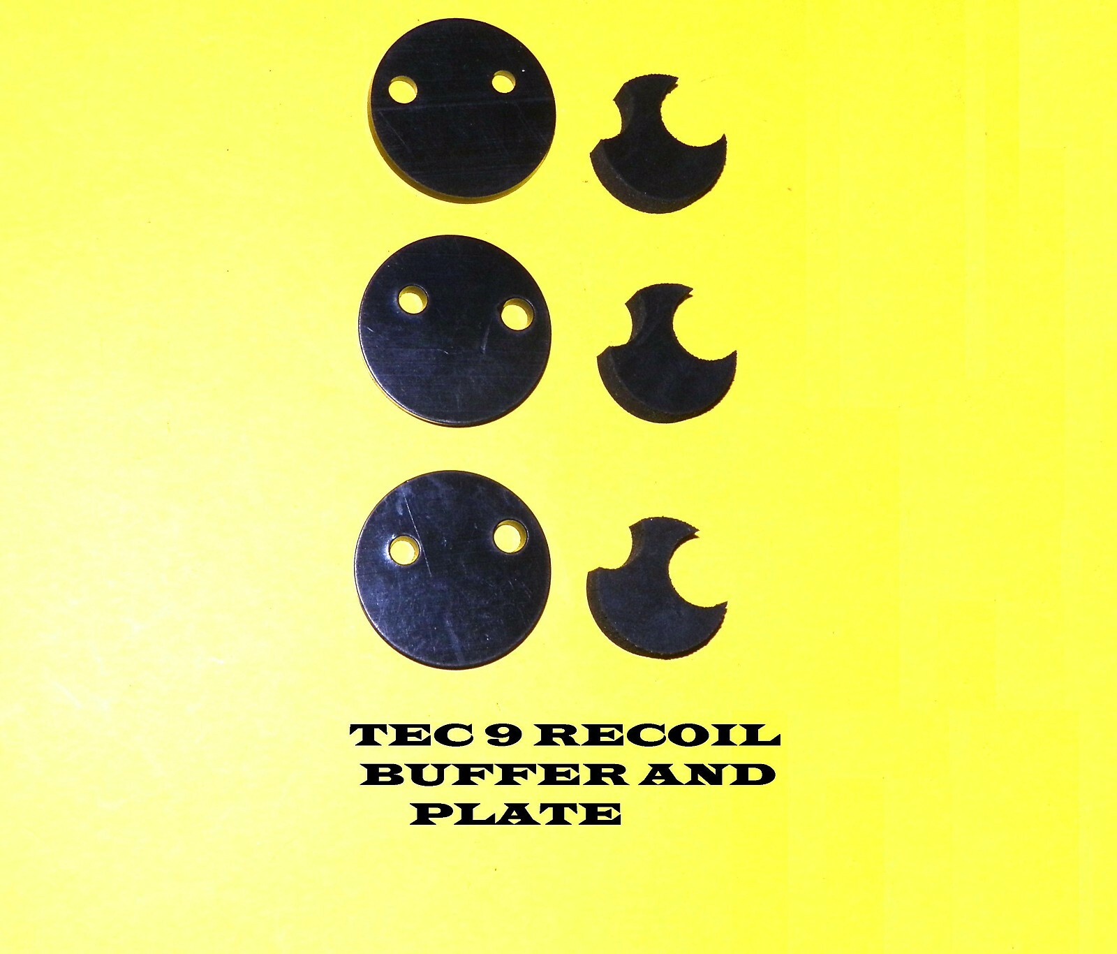 BUFFER AND BUFFER PLATE RECOIL INTRATEC T - 9 ( 3 ) THREE SETS FREE ...