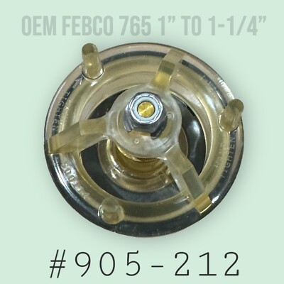 OEM Febco 905-212 Bonnet Repair Kit 765 1" & 1-1/4" Vacuum Breaker ...