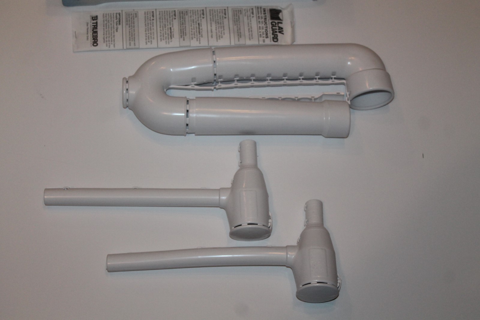 Trubro LAV Guard 2 102w Fast Fit Undersink Piping Pipe Covers - White ...