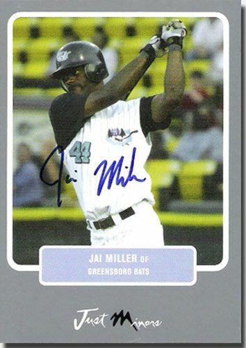 2004 Jai Miller Autograph Rookie SILVER Auto RC #/200 | eBay