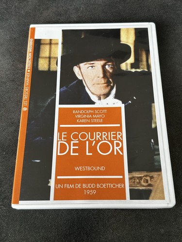 LE COURRIER DE L OR DVD WESTBOUND RANDOLPH SCOTT VIRGINIA MAYO TRÉSORS ...