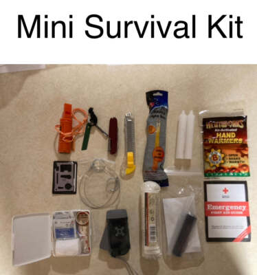 Mini Survival Kit Camping Car Bug Out Tactical Kit | eBay
