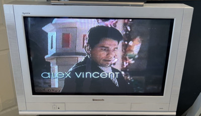 Very Large 32” Panasonic CRT TV TX 32PL10 Retro Television TV Quintrix ...