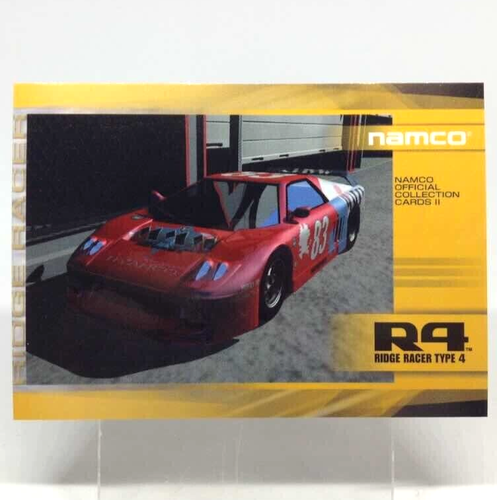 105 R4 Ridge Racer 4 Namco official trading card II trading Videdo GAME ...