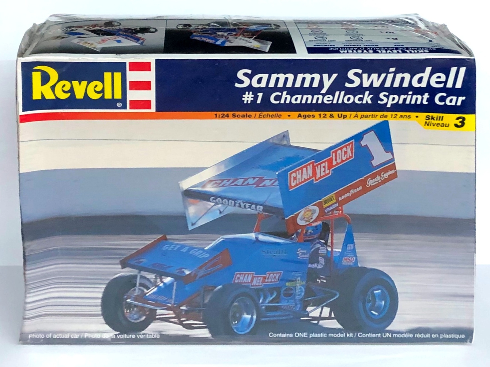 Sammy Swindell #1 Channellock Sprint Car Model Kit by Revell 1 24 for ...