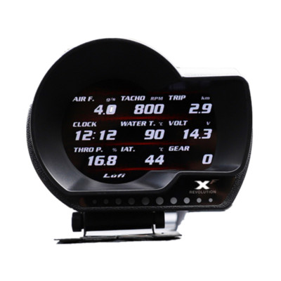 Car Gauge OBD2 HUD Digital Display Turbo Boost Oil Pressure Water Temp ...