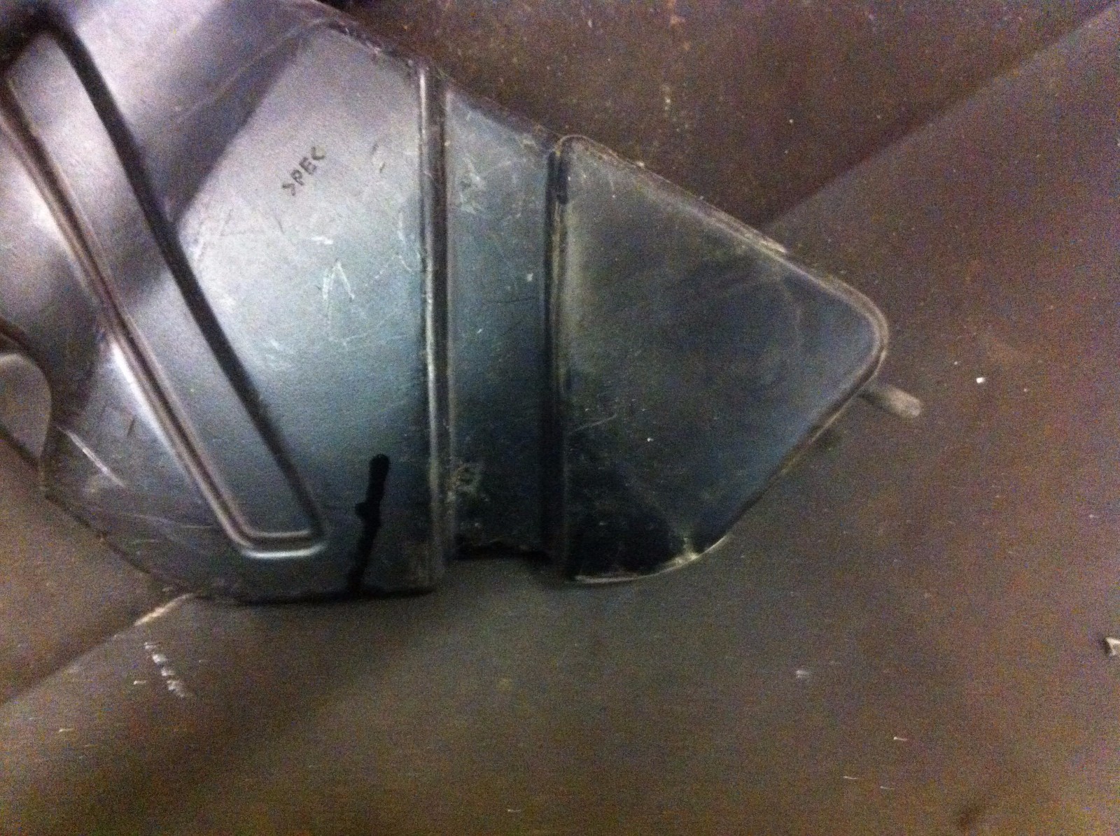 1995 95 Kawasaki Ninja ZX750L ZX750 ZX 750 ZX7R ZX7 Ram Air Duct Intake ...