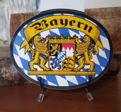 Bayern Oval Bumper Sticker European Oval Car Decal / Vinyl Sticker | eBay