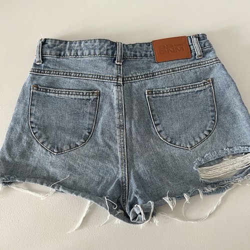 Princess Polly xx Jean Cut Off Shorts Womens 6 Distressed Daisy Duke ...