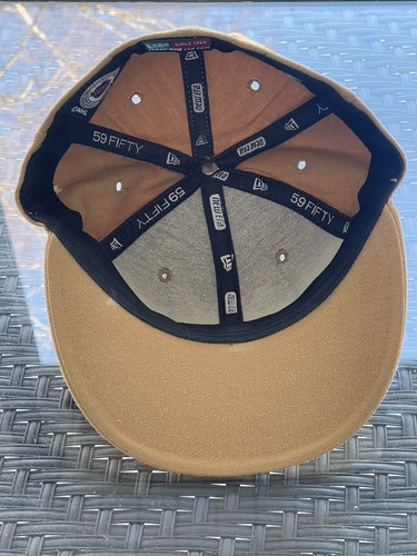 Vintage New Era 59Fifty NHL New York Islanders Fitted Hat Size 7 Tan ...