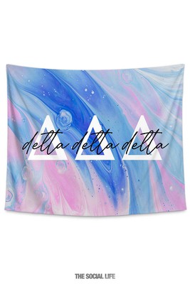 Delta Delta Delta Essential Tapestry | eBay Australia