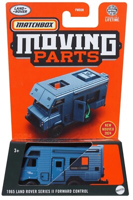 MOVING PARTS Matchbox 1965 Land Rover Series 2 Forward Control | eBay