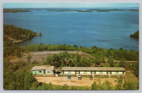 Postcard Lookout Terrace Motel Callander Ontario Canada, Exterior View ...