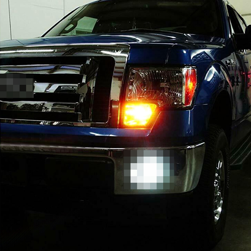 2 No Hyper Flash No Resistor 3157 3757AK Switchback LED Turn Signal ...